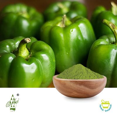 Bulk Conventional Green Bell Pepper Powder | Ingredients Online