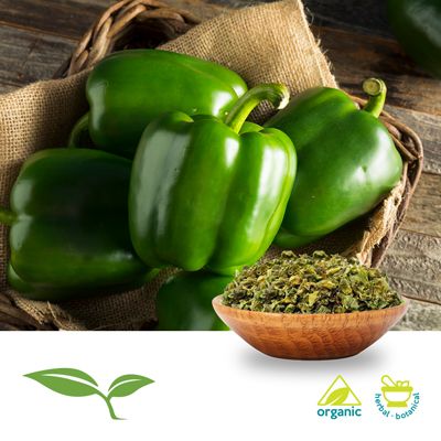 Bulk Green Bell Pepper, Diced (Organic) | Ingredients Online